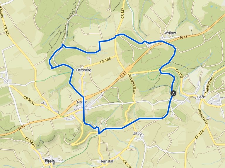 Mullerthal Trail - Extra Tour C | wycieczka piesza | Komoot